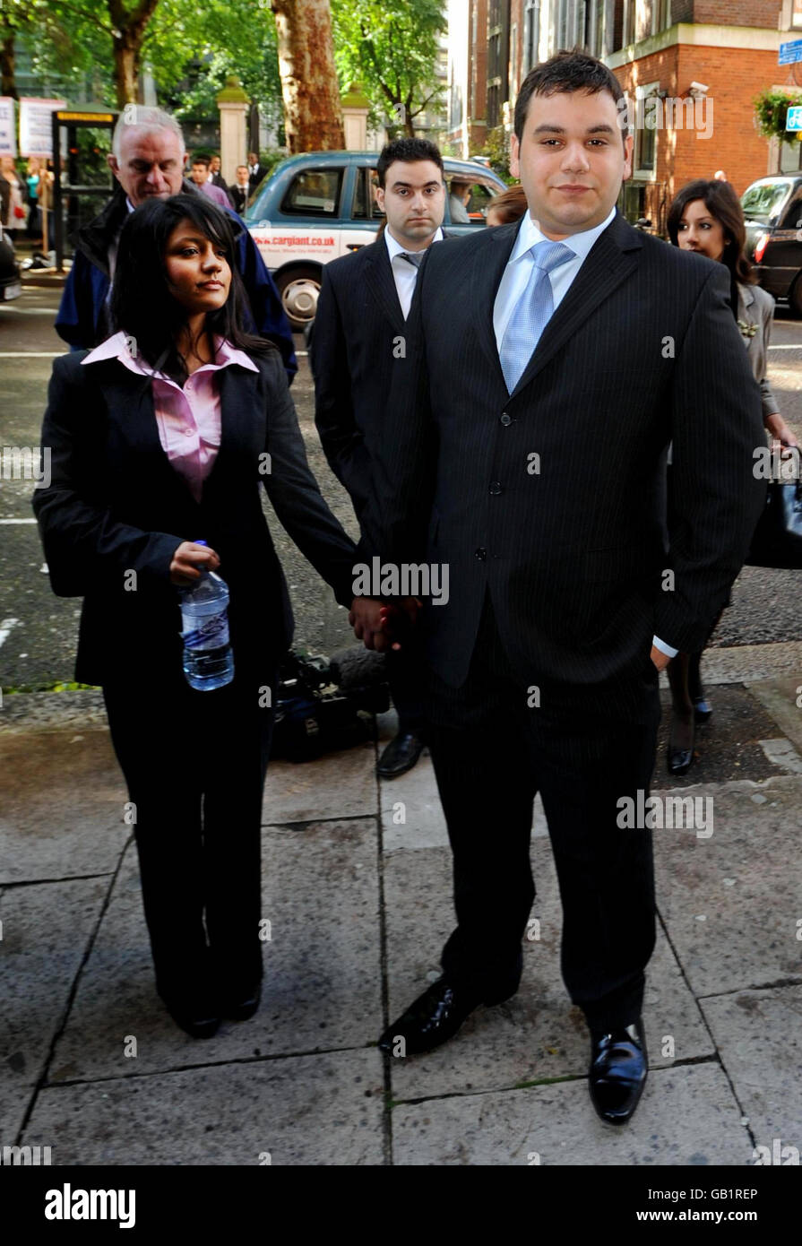 Andrew Symeou court case Stock Photo - Alamy