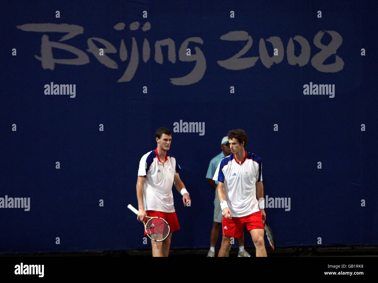 Great Britain's Jamie Murray (left) and Andy Murray (right) during ... Great Britain's Jamie Murray (left) and Andy Murray (right) during ...