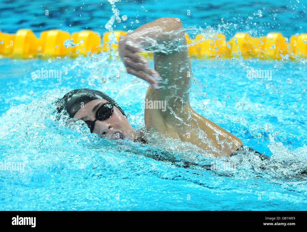 Romania's Camelia Alina Potec during her heat in the Women's 800m ...