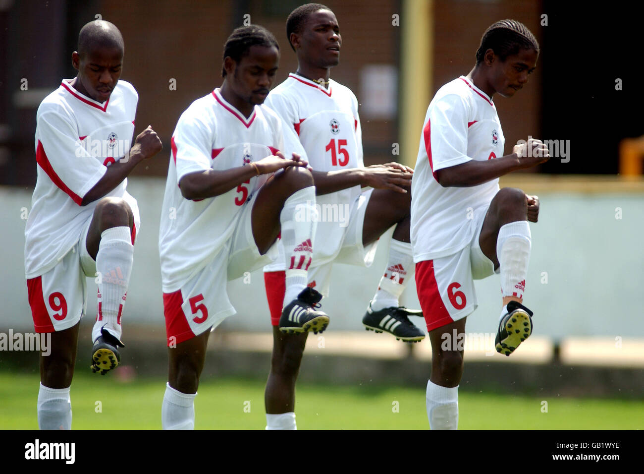 Soccer - Friendly - Boston United v Bakili Bullets Stock Photo - Alamy