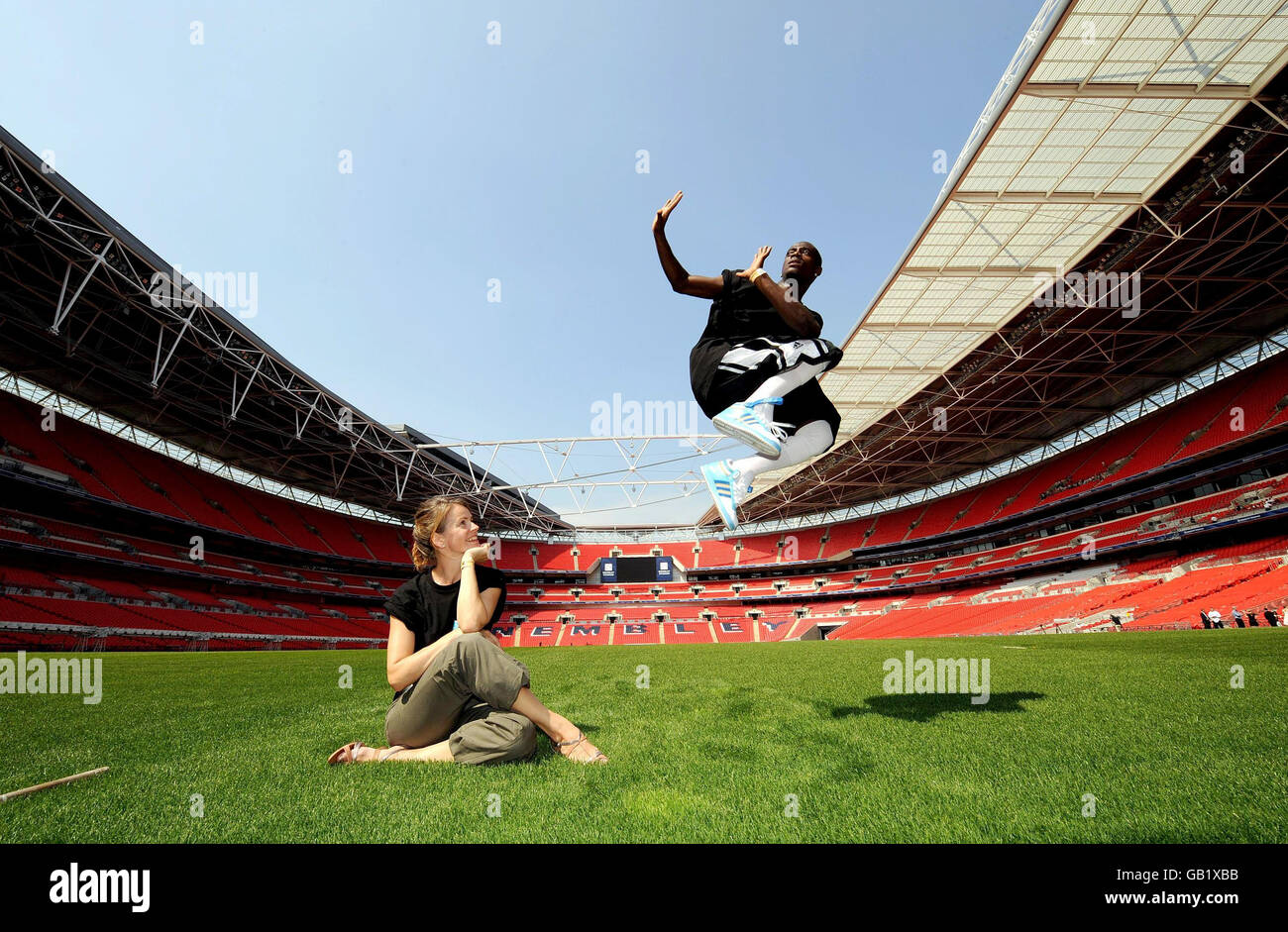 Dancers Deborah Bull and Simon Smith who are taking part in the London ...