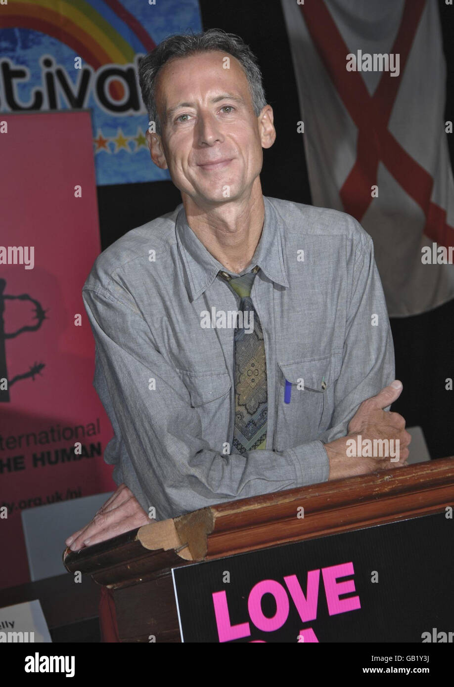 Gay rights activist peter tatchell hi-res stock photography and images ...