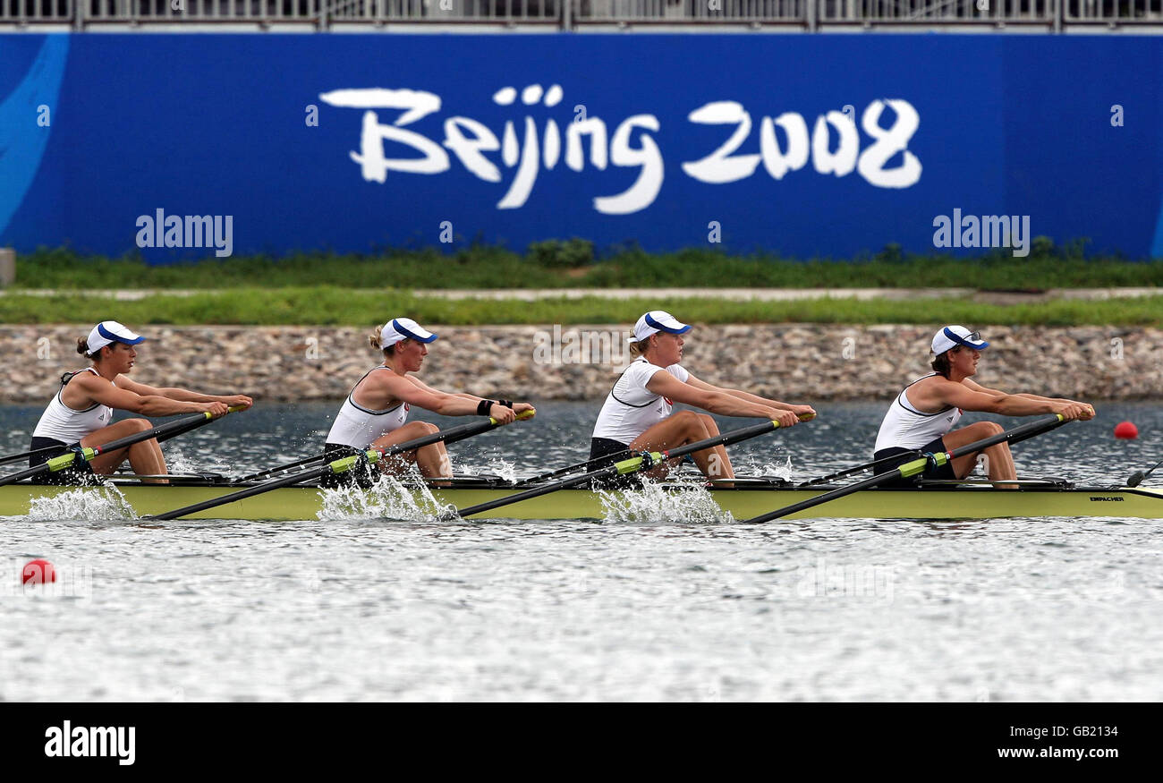 Quadruple scull rowing boat hi-res stock photography and images - Alamy
