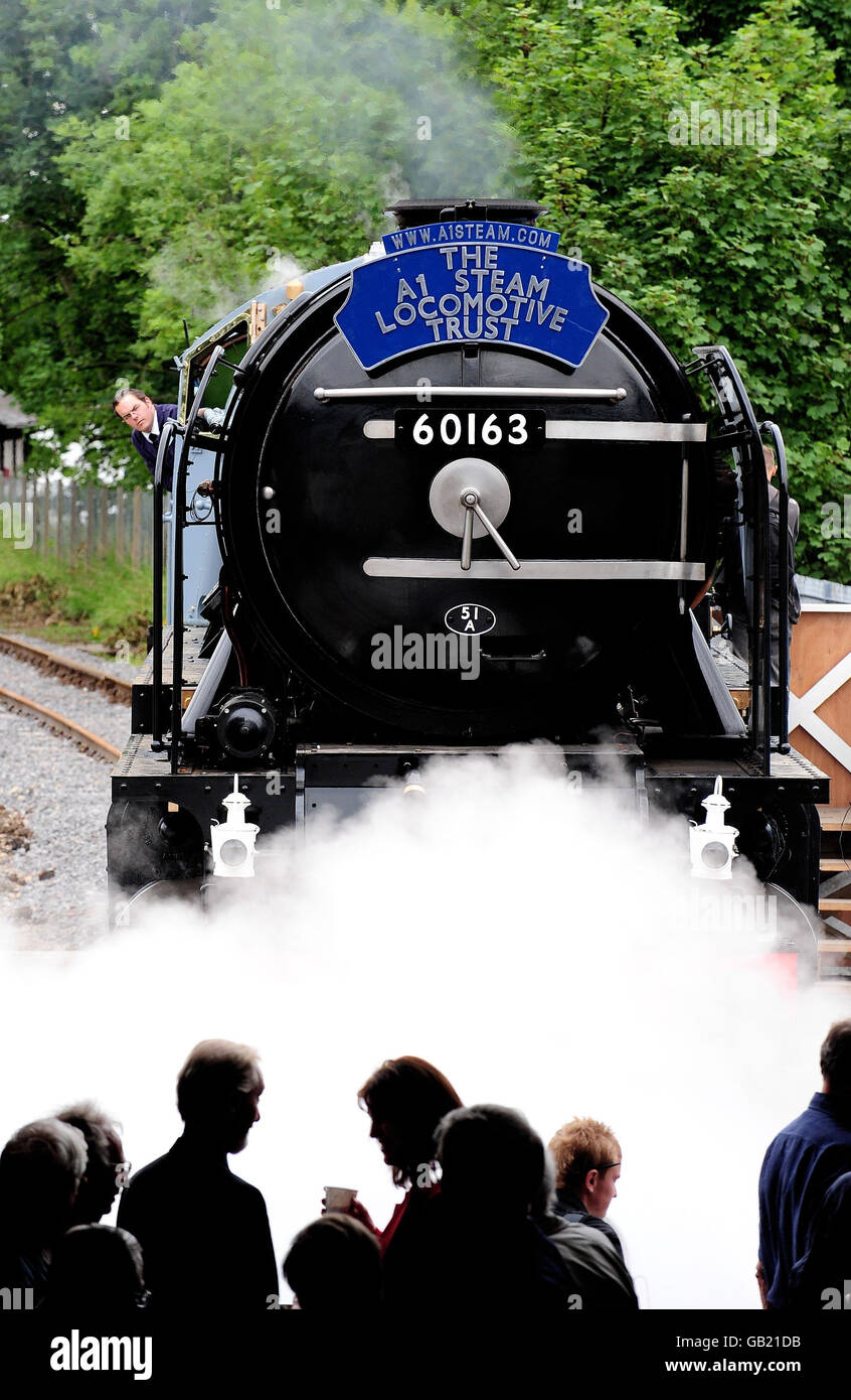 The Peppercorn Class A1 Pacific 60163 Tornado, a replica of the last ...