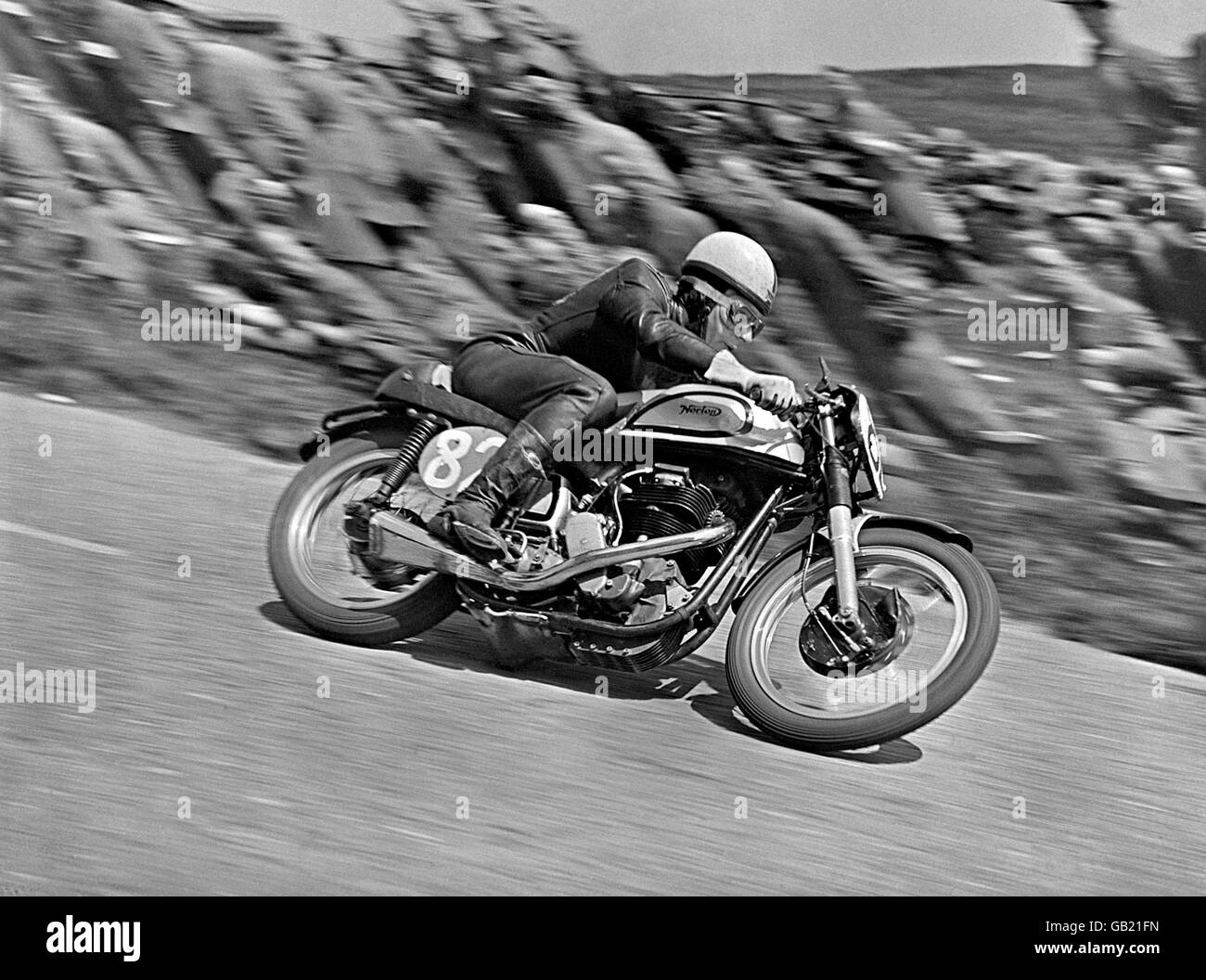 Isle on man tt Black and White Stock Photos & Images - Alamy