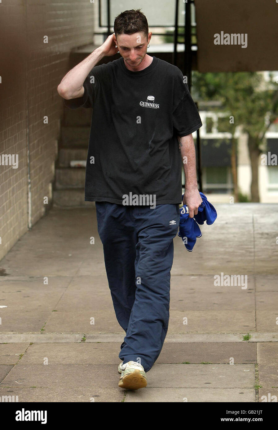 Michael Burke, the brother of murdered teenager Cara Burke, leave the ...