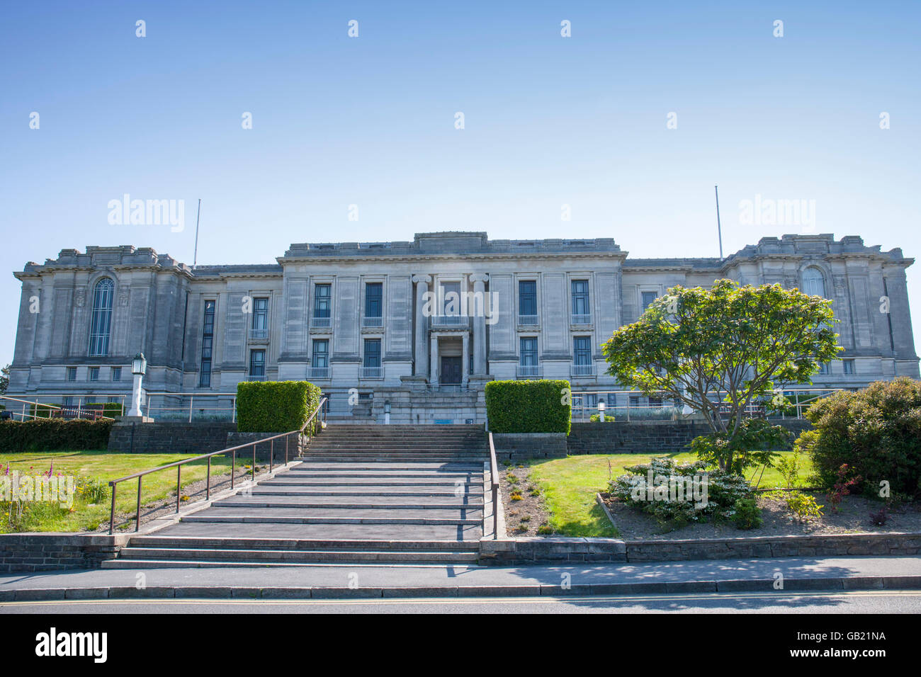 National library of wales hi-res stock photography and images - Alamy