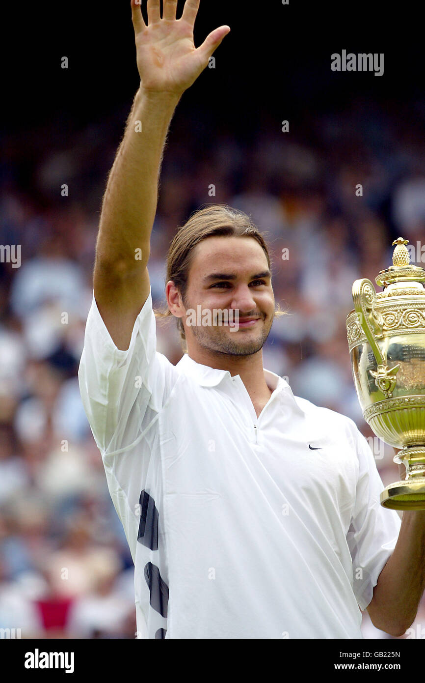 Tennis - Wimbledon 2003 - Men's Final - Mark Philippoussis v Roger ...
