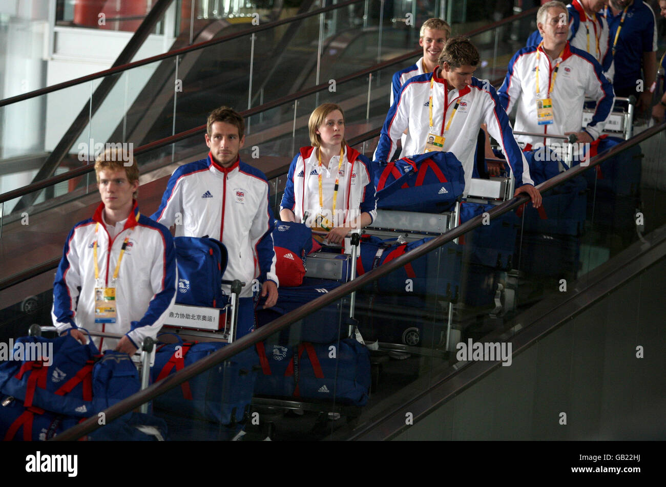 Olympics - Beijing Olympic Games 2008. The Great British Swimming team ...