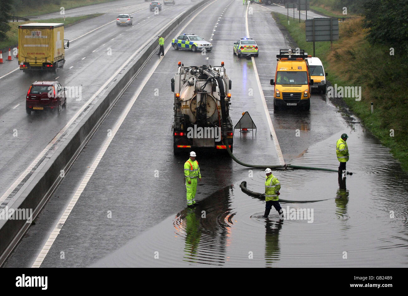 Bad weather in Scotland Stock Photo - Alamy