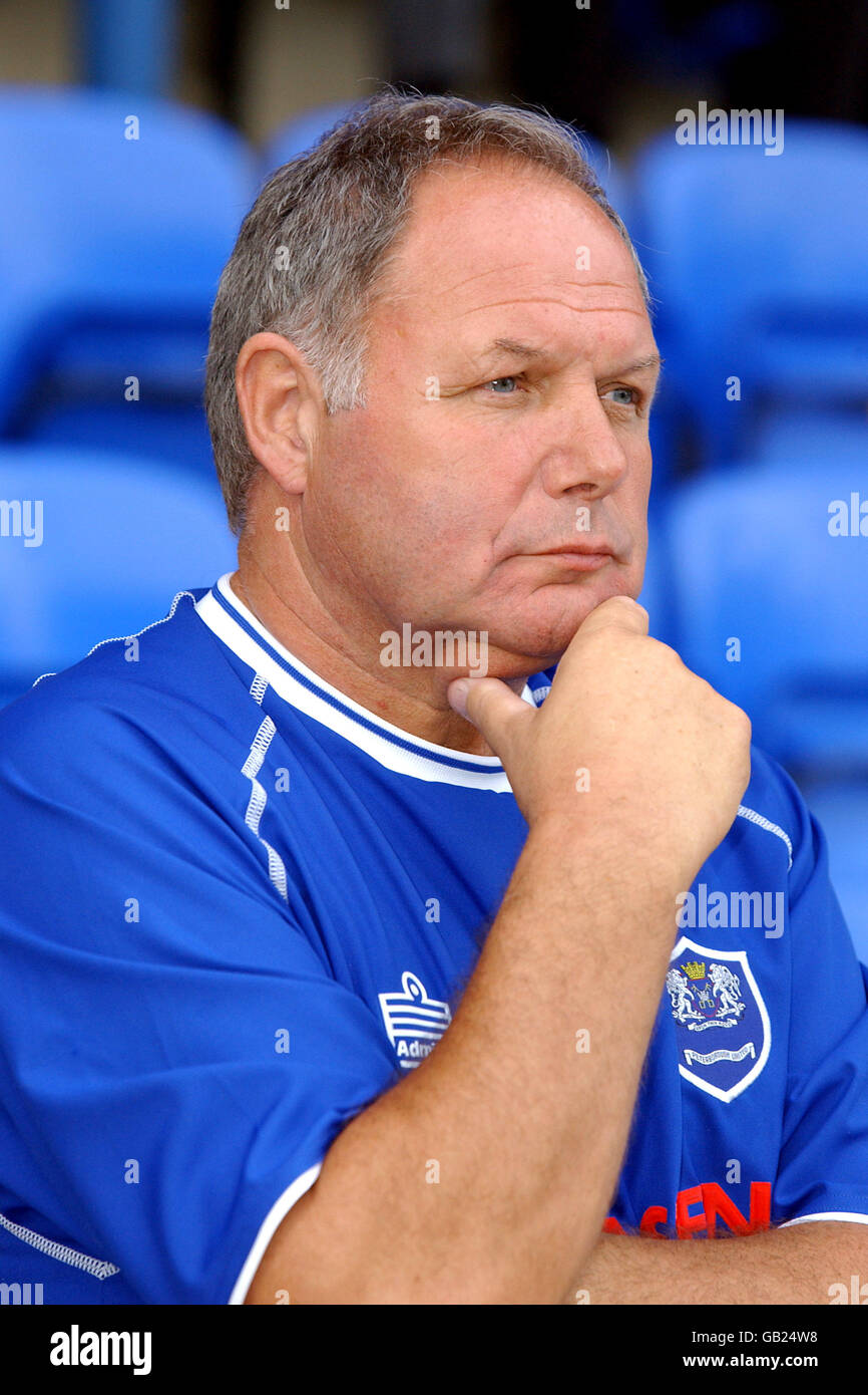 Soccer - Friendly - Peterborough United v Arsenal. Barry Fry ...
