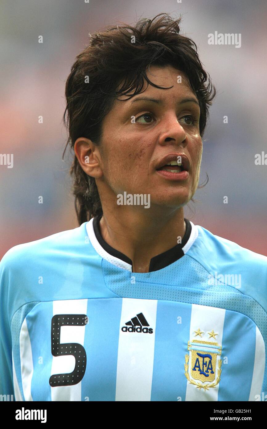 Olympics - Beijing Olympic Games 2008. Argentina's captain Marisa Gerez ...