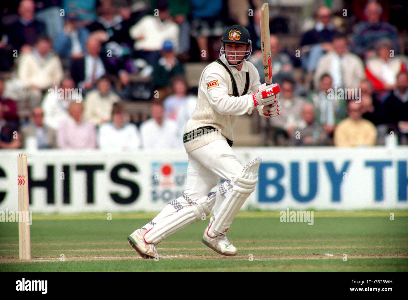 Cricket. Michael Slater, Australia Stock Photo - Alamy