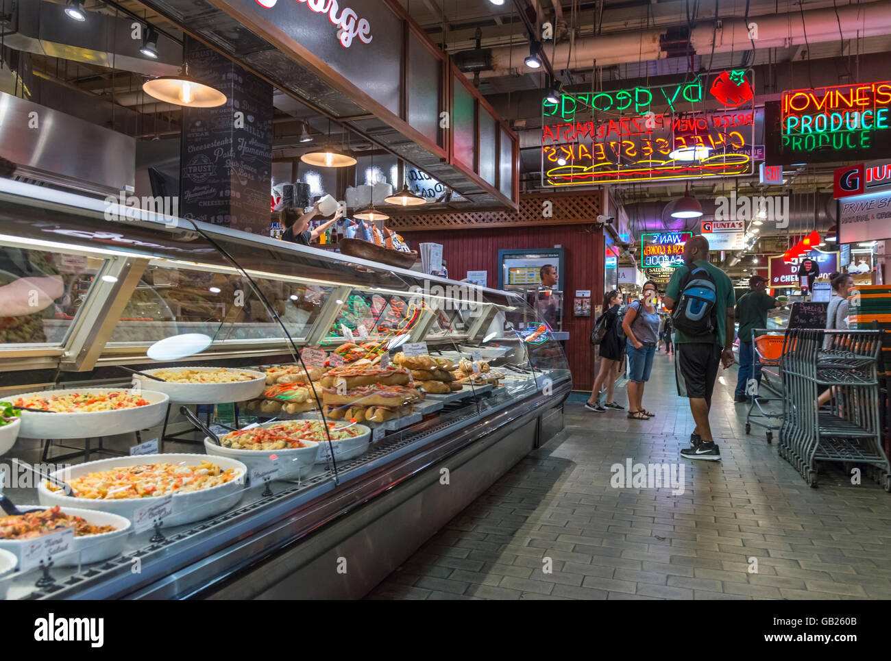 Reading Terminal Market, Philadelphia Pennsylvania USA Stock Photo - Alamy