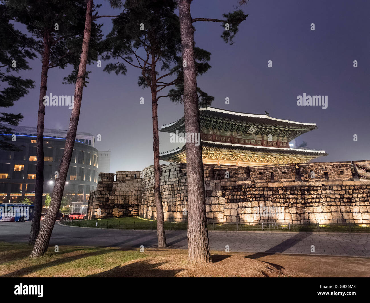 Dongdaemun city gate in Seoul, South Korea, Asia Stock Photo - Alamy