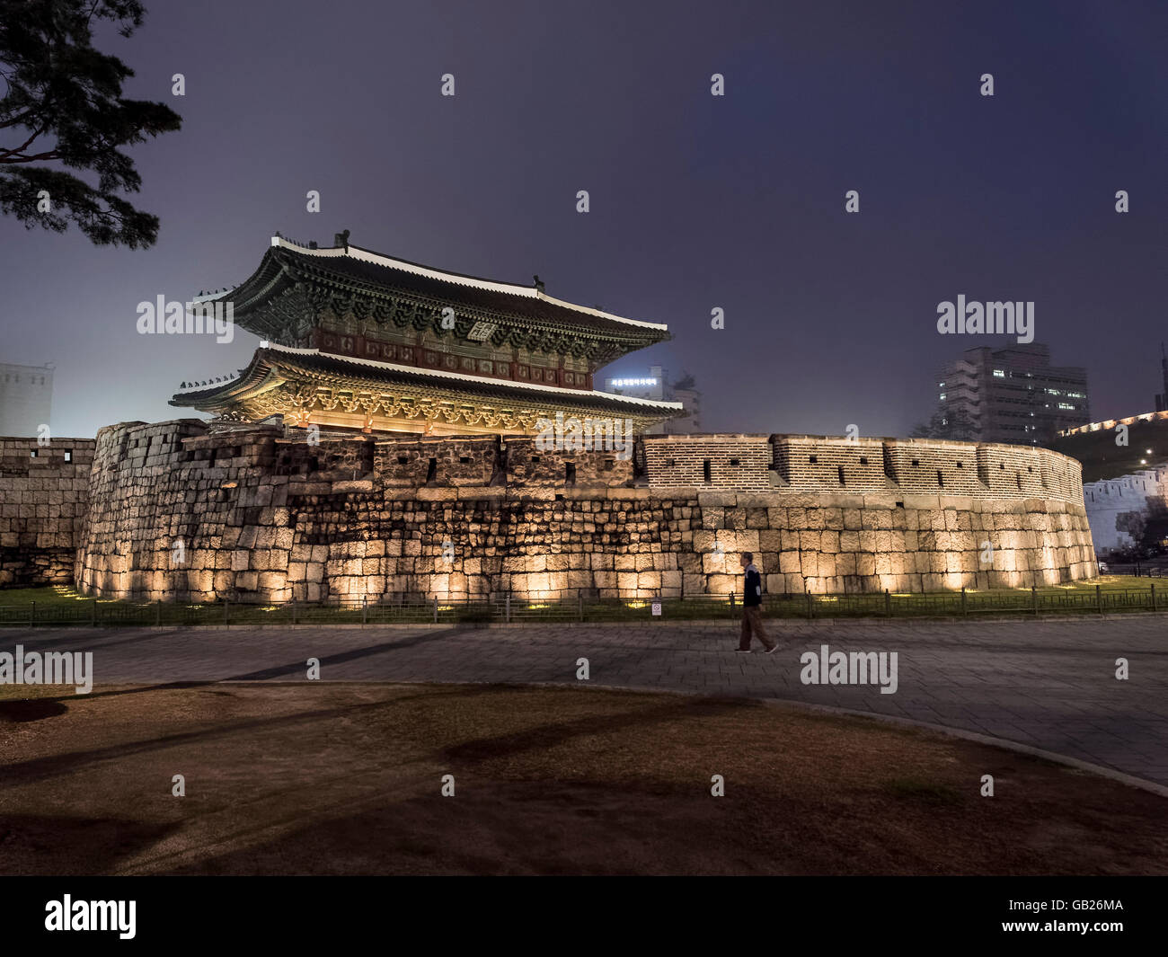 Dongdaemun city gate in Seoul, South Korea, Asia Stock Photo - Alamy