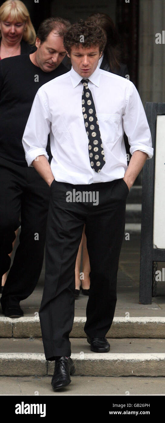 Ben Collett court case Stock Photo - Alamy