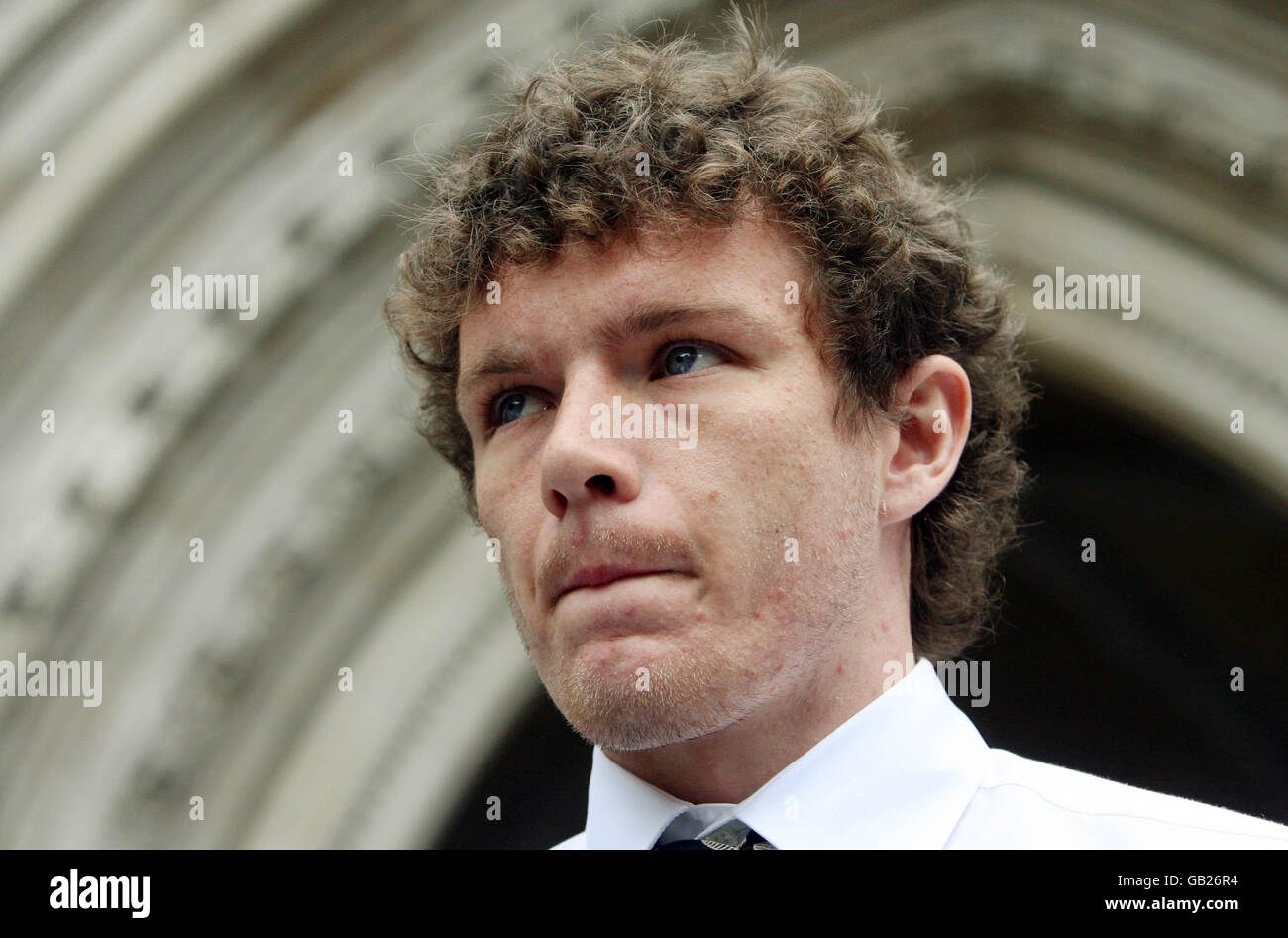 Ben Collett court case Stock Photo - Alamy