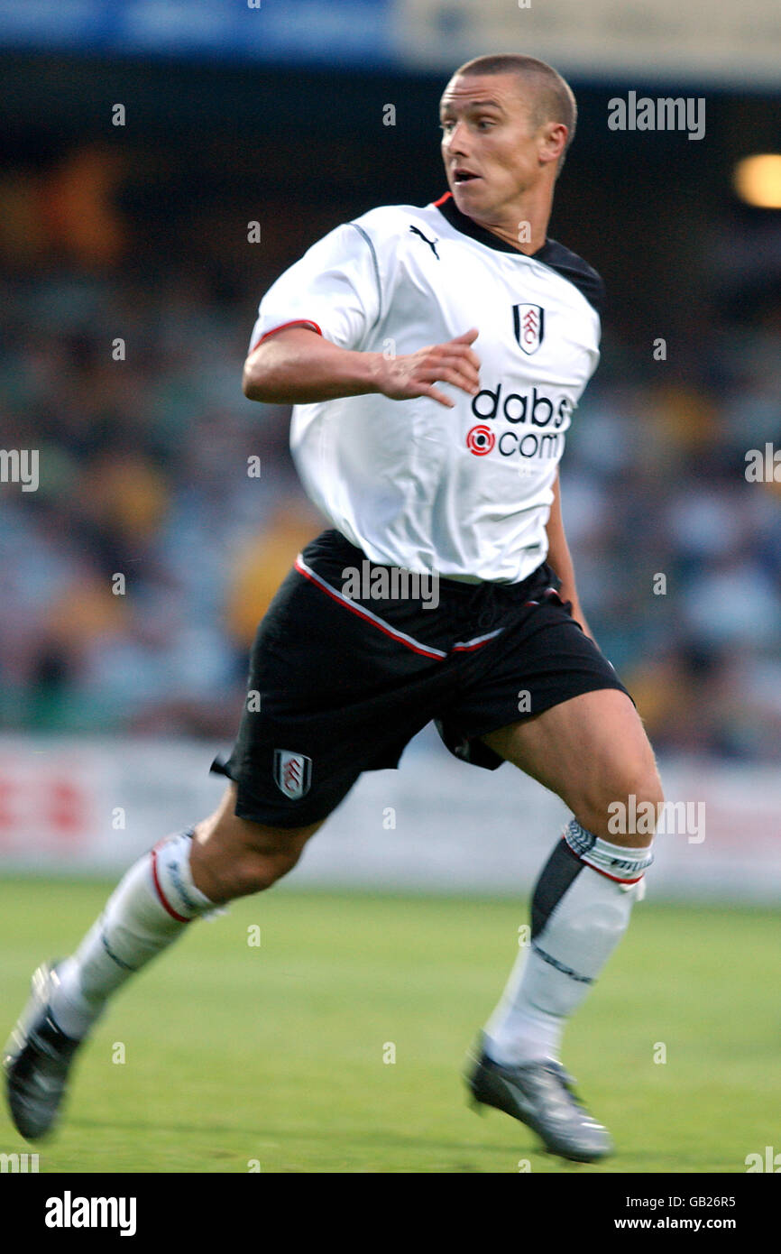 Soccer - Friendly - Fulham v Celtic. Lee Clark, Fulham Stock Photo - Alamy
