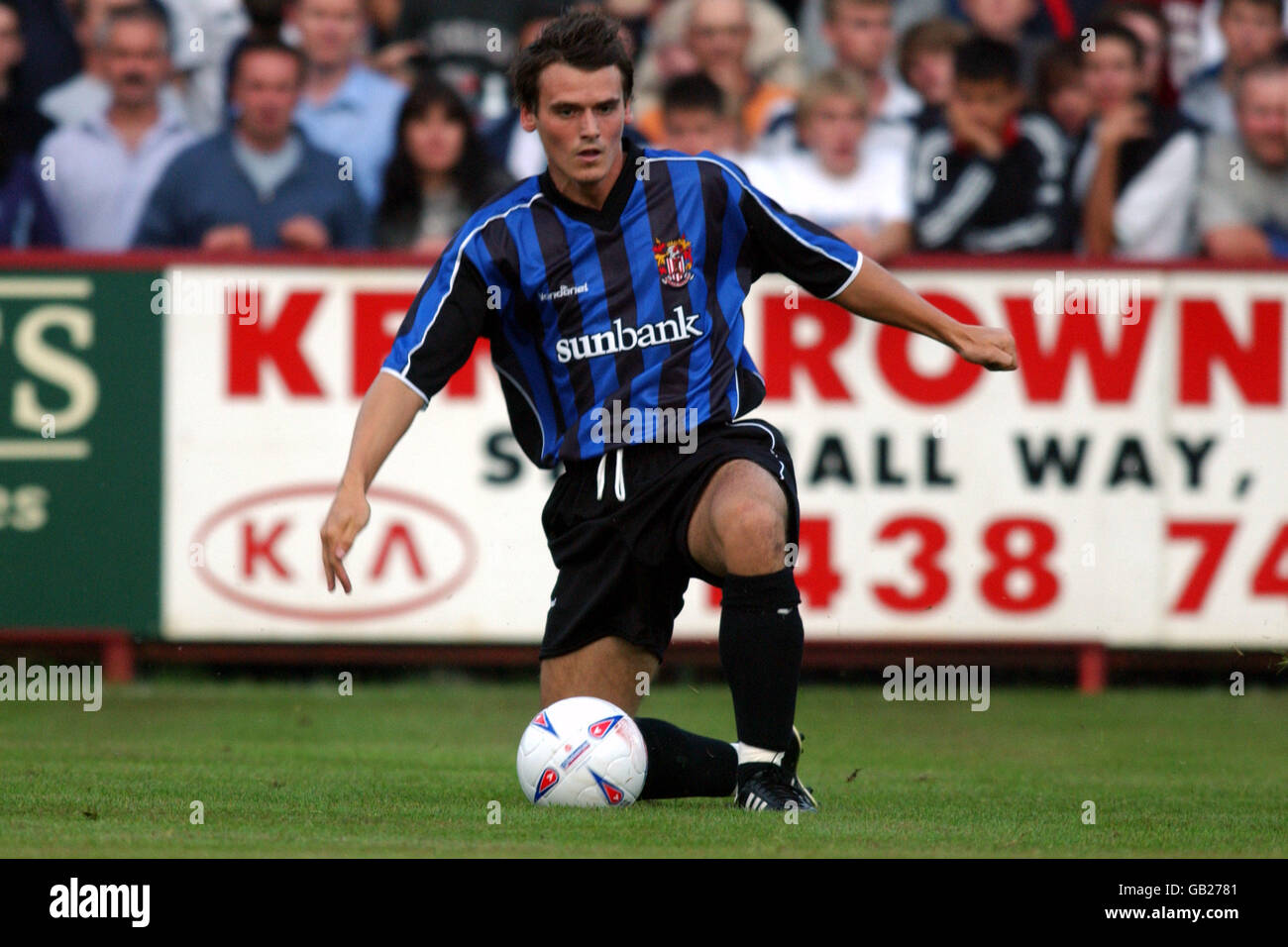 Soccer - Friendly - Stevenage Borough v Tottenham Hotspur Stock Photo ...