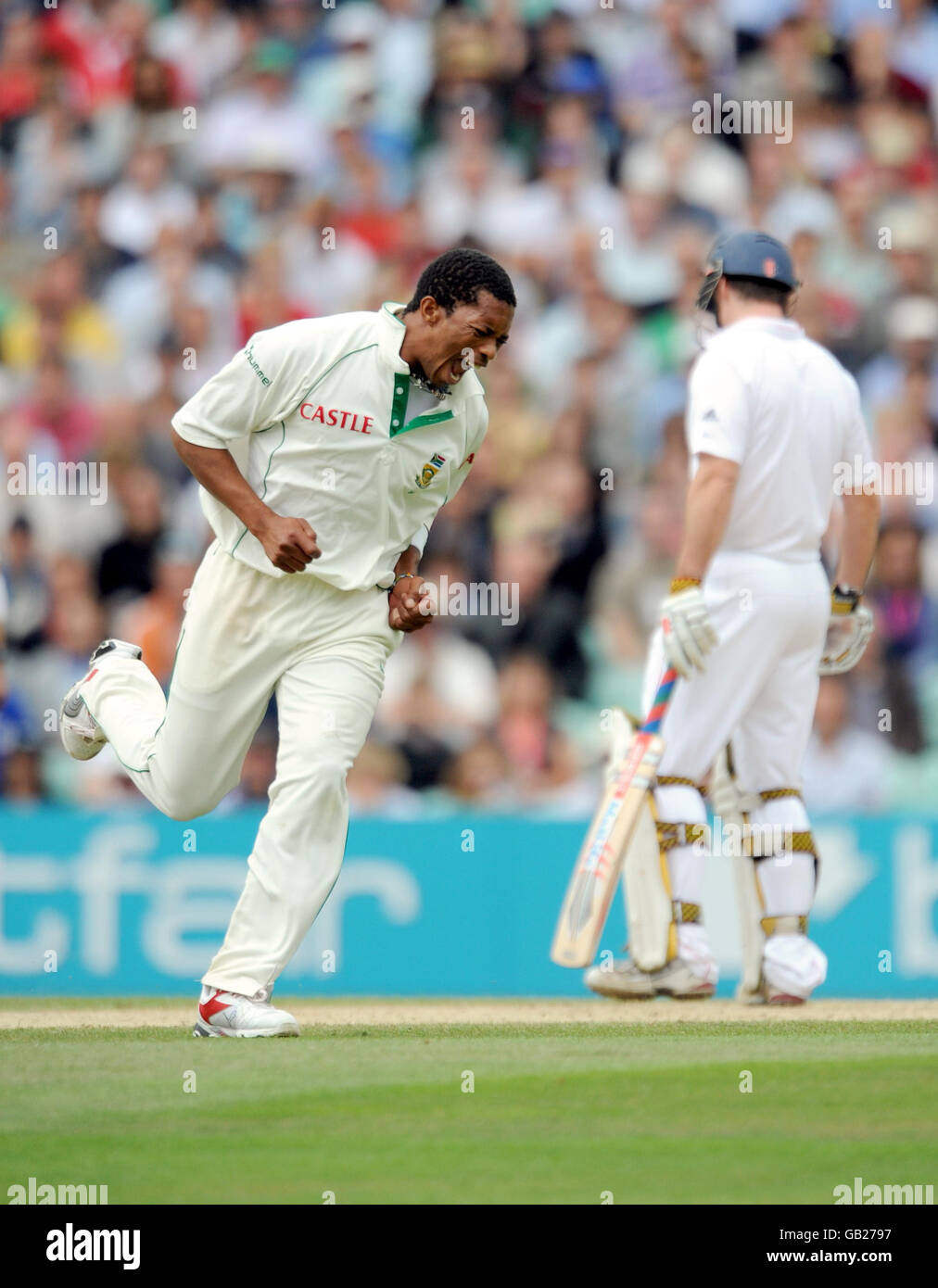 South africas makhaya ntini hi-res stock photography and images - Alamy