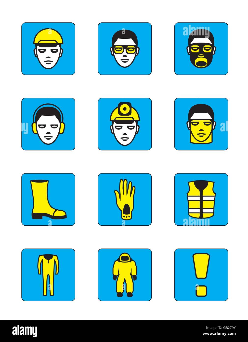 Health and safety icons set - vector illustration Stock Vector Image ... Health and safety icons set - vector illustration Stock Vector Image ...
