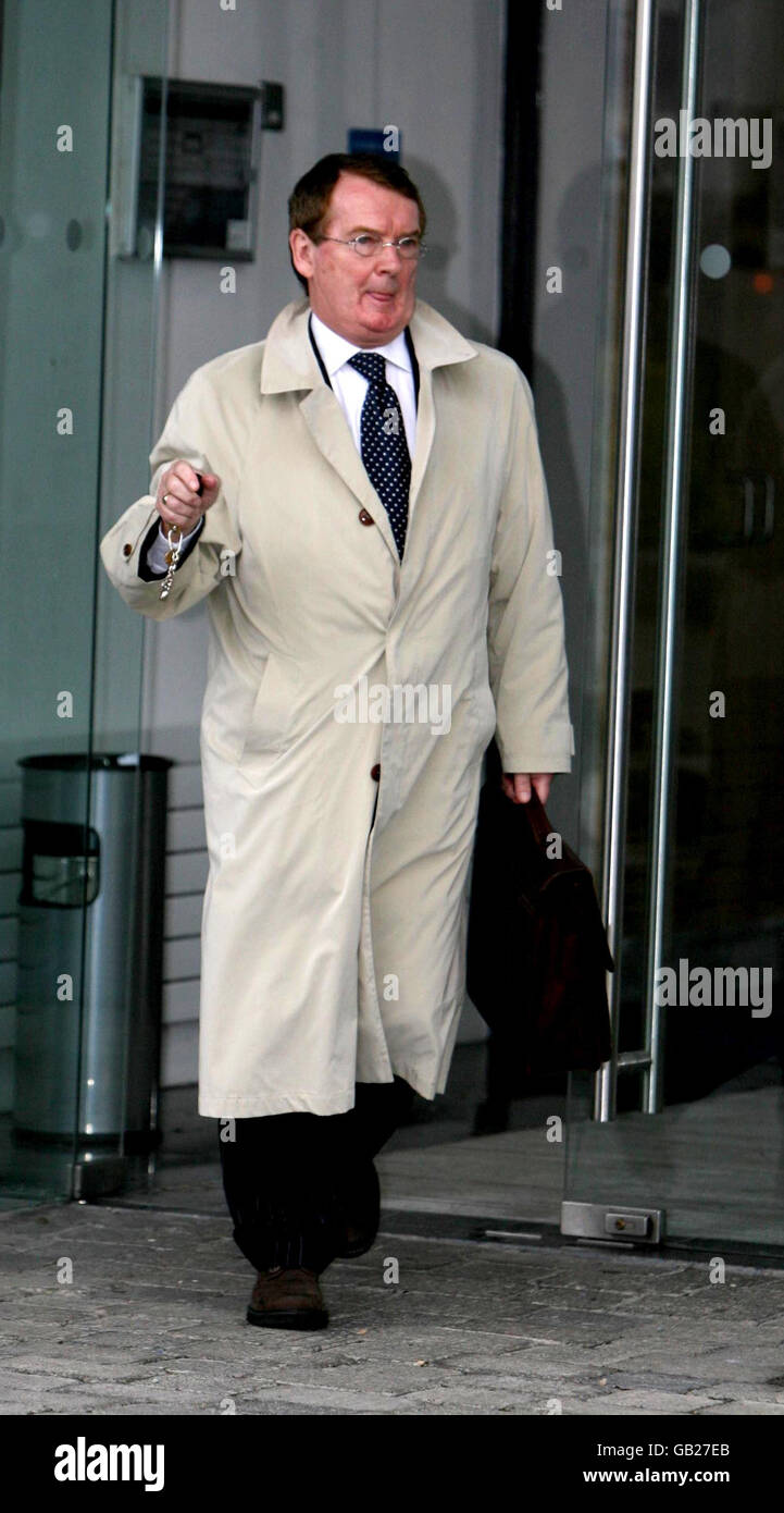 Dublin city coroner brian farrell leaving trim courthouse hi-res stock ...