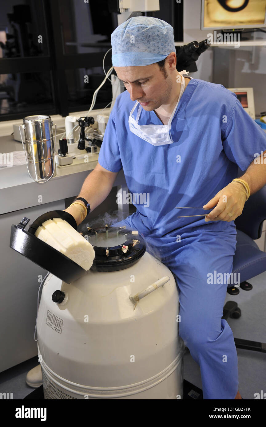 Lyndon Miles, Head of Embryology and Andrology for IVF Wales at the ...