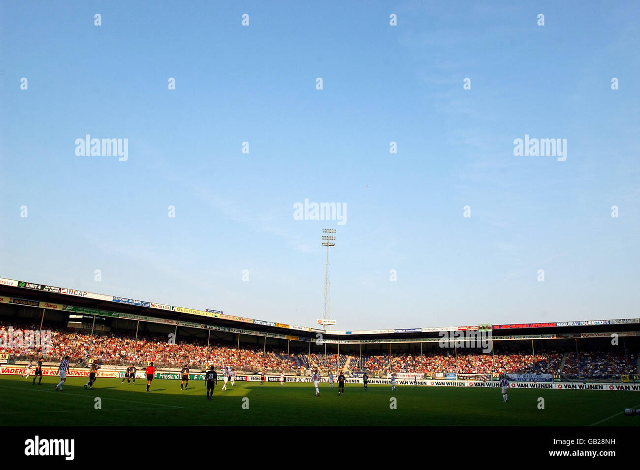 A general view of Abe Lenstra Stadium, home of Heerenveen Stock Photo ...