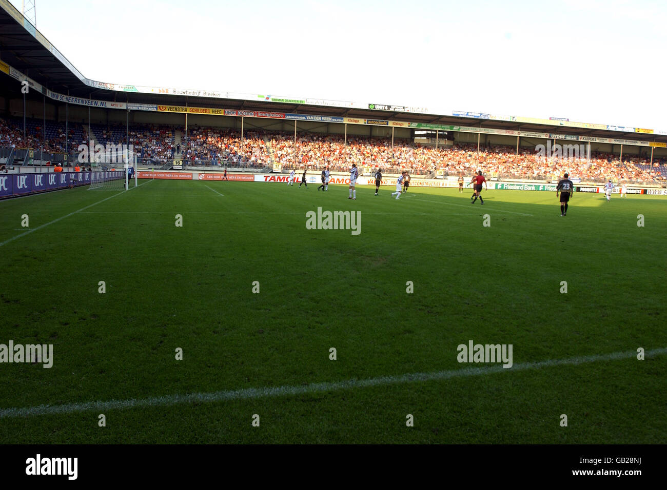 A general view of Abe Lenstra Stadium, home of Heerenveen Stock Photo ...