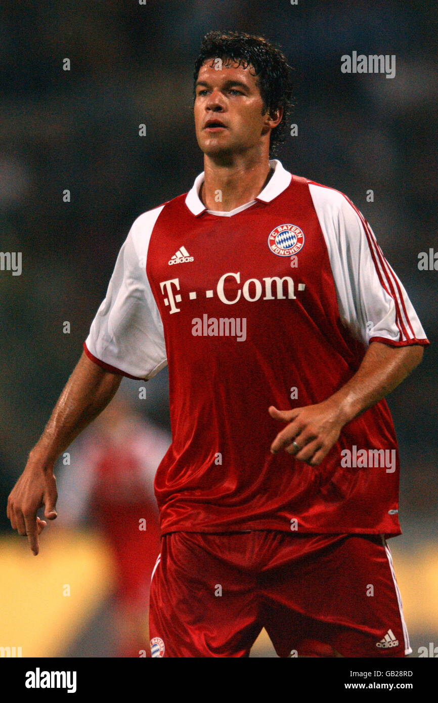Soccer - German League Cup - Bayern Munich v Hamburg. Michael Ballack ...