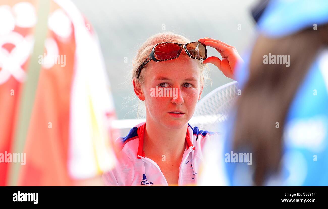 Great Britain's Emma Pooley after wining Silver in the Women's ...