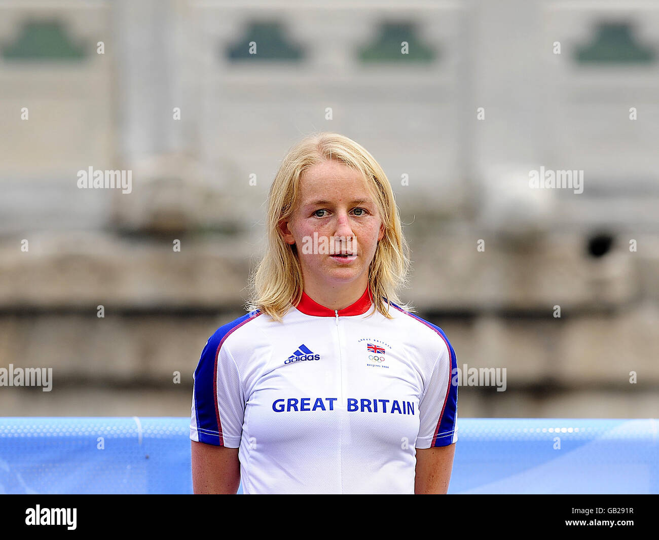 Great Britain's Emma Pooley after wining Silver in the Women's ...