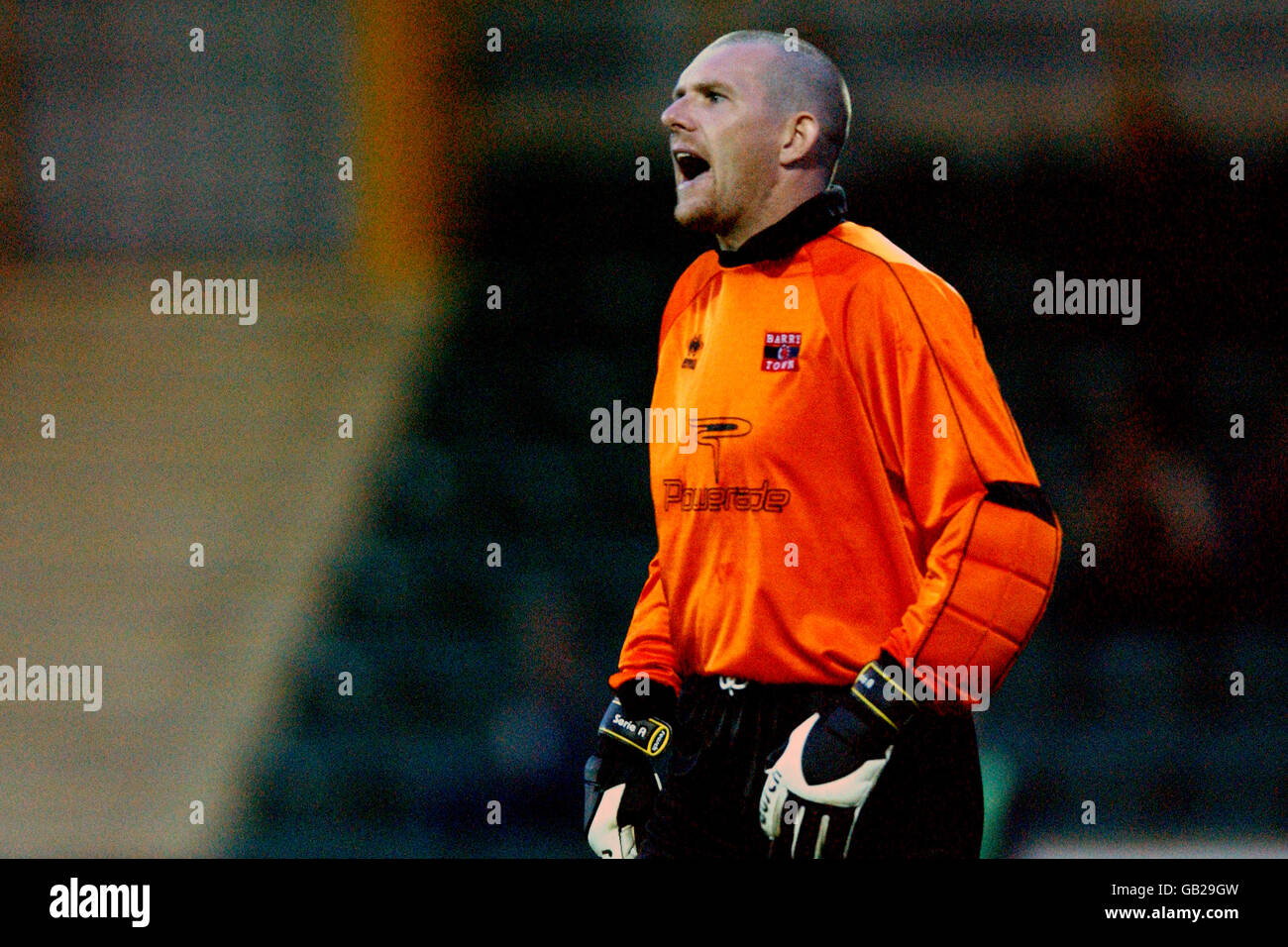 Barry town goalkeeper hi-res stock photography and images - Alamy
