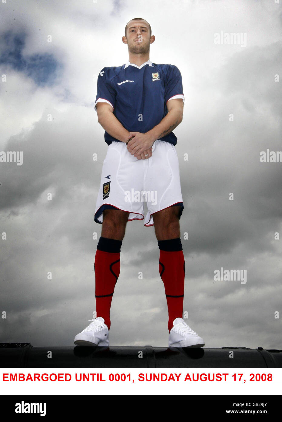 Scotland's Steven Fletcher during the Scotland Kit Launch at the ...