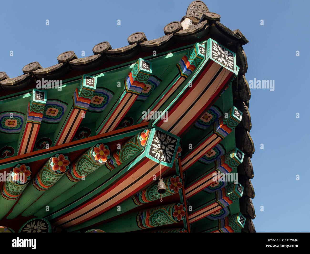 buddhist Hwaeomsa temple in Jirisan national park, province Jeollanam ...