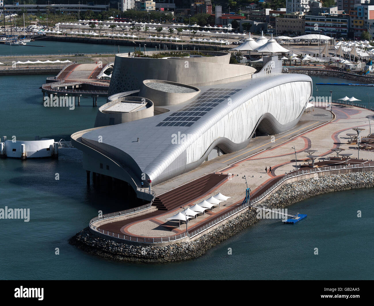 Expo Compound in Yeosu, province Jeollanam-do, South Korea, Asia Stock ...