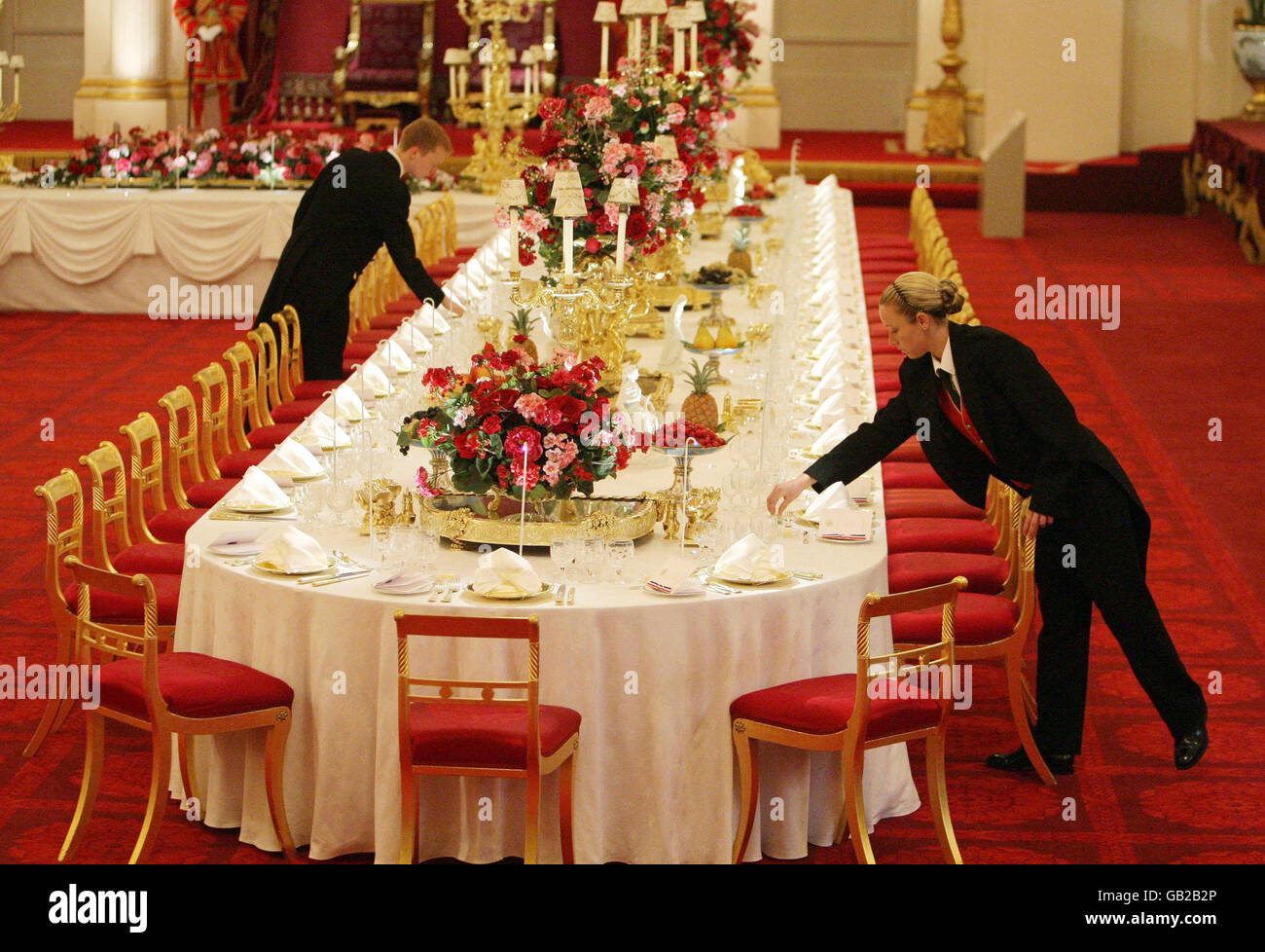 Royal Banquet Table Setting