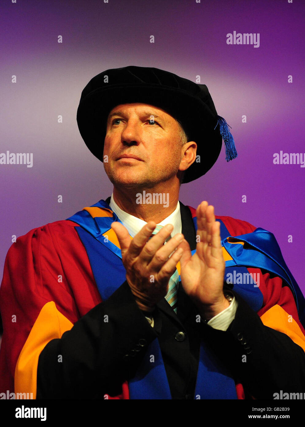 Botham awarded honorary doctorate Stock Photo - Alamy