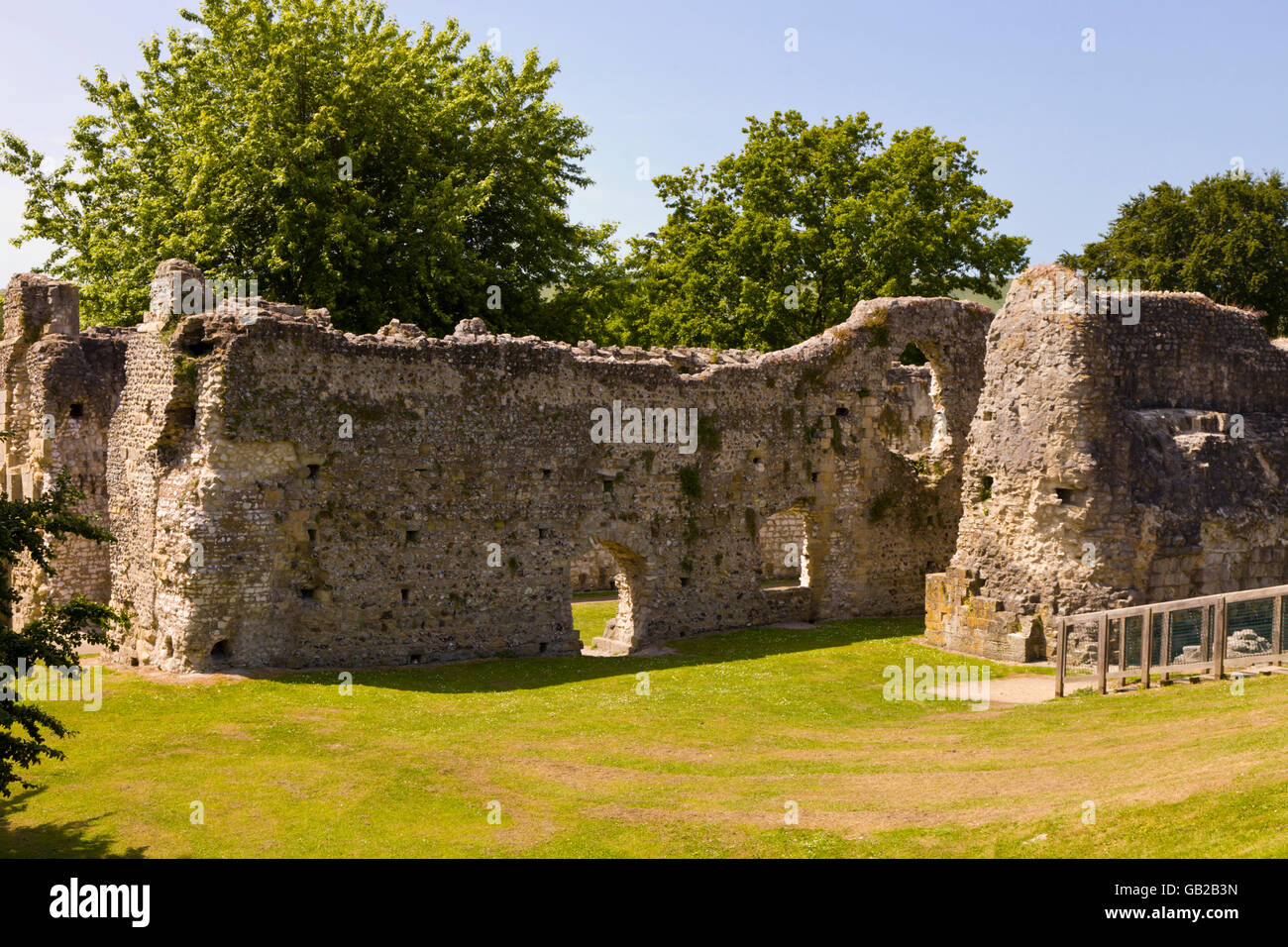 Lewes Priory ,a ruined medieval Cluniac priory in Southover, East ...