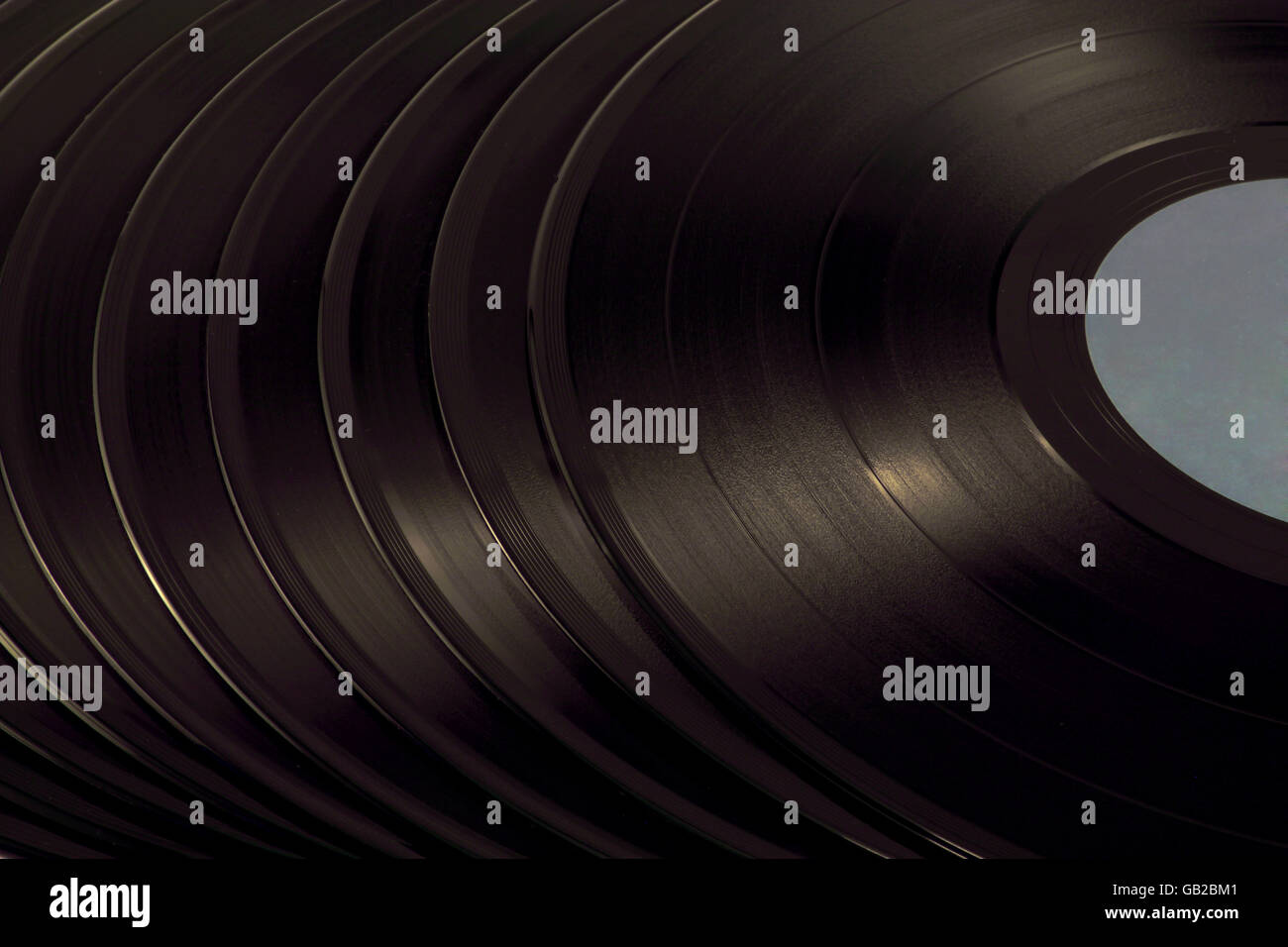 Black vinyl plate hi-res stock photography and images - Alamy