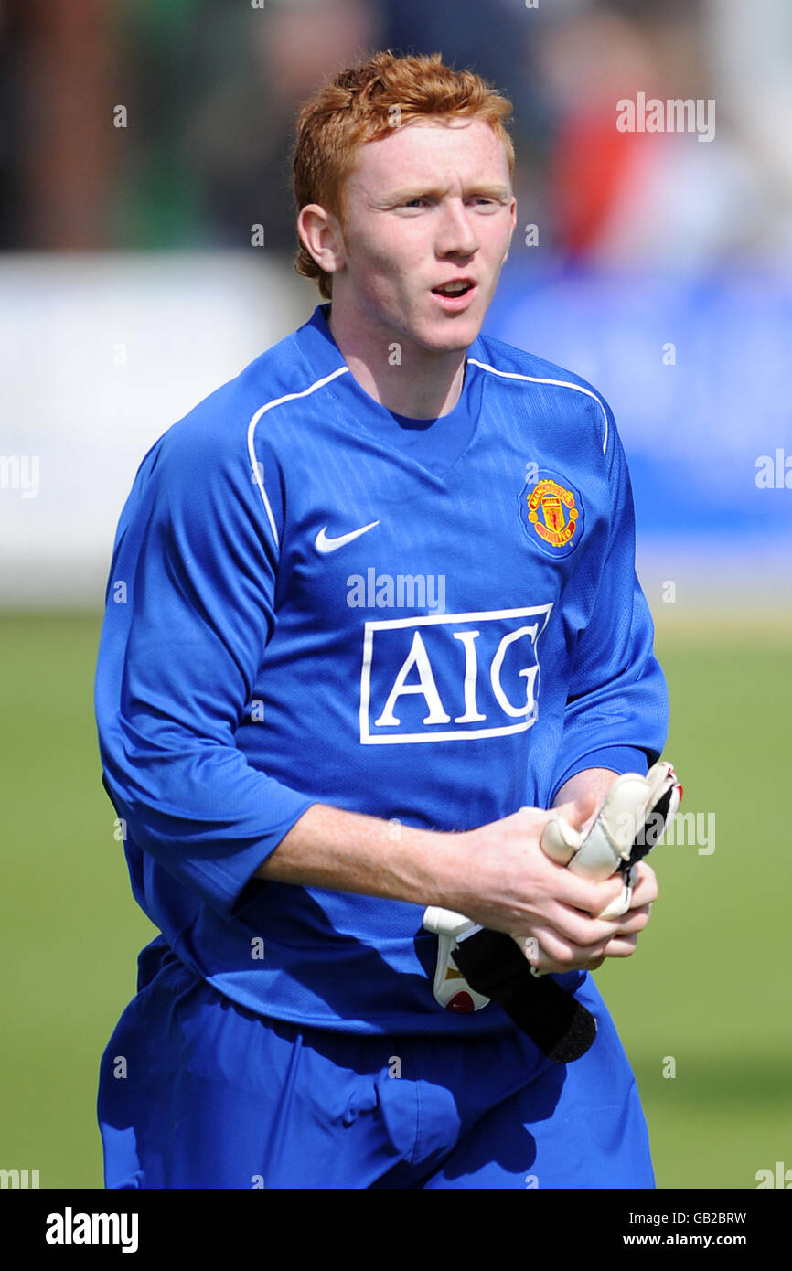 Soccer - Friendly - Burscough v Manchester United - Victoria Park ...