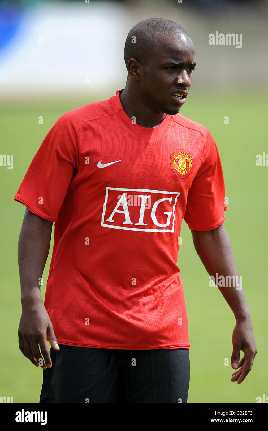 Soccer - Friendly - Burscough v Manchester United - Victoria Park ...