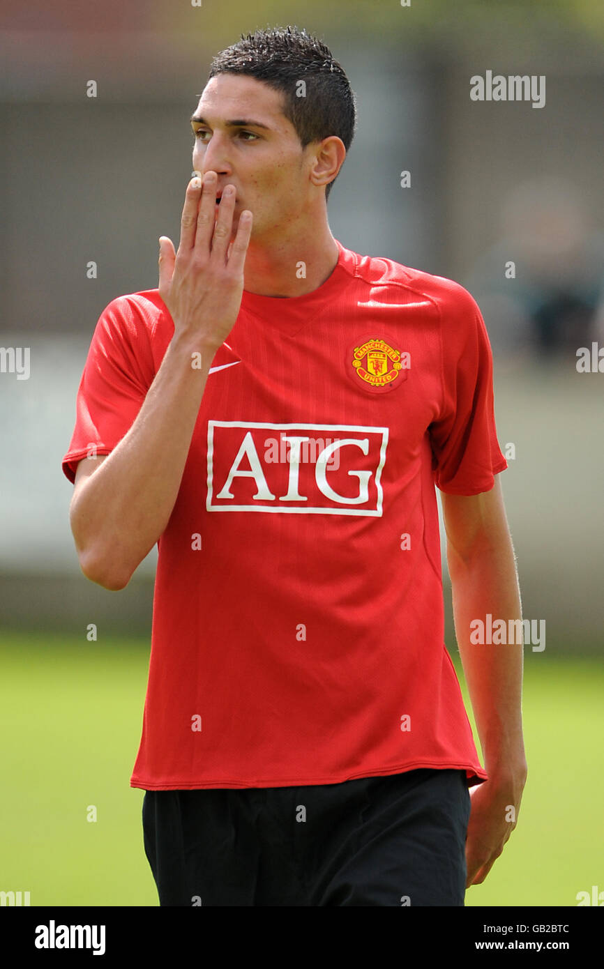 Soccer - Friendly - Burscough v Manchester United - Victoria Park ...