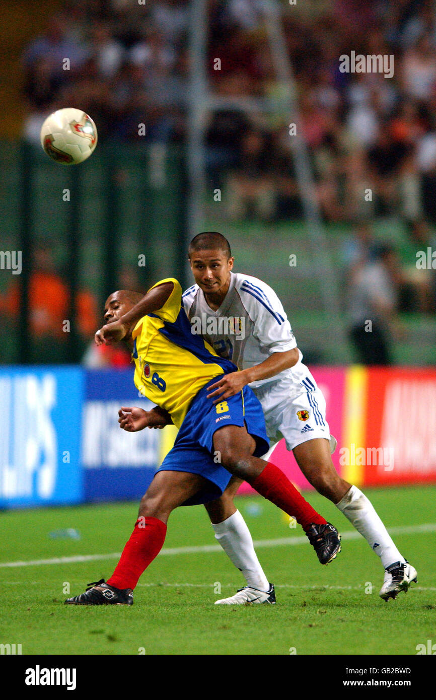 Soccer - FIFA Confederations Cup - Group A - Japan v Colombia. Japan's ...