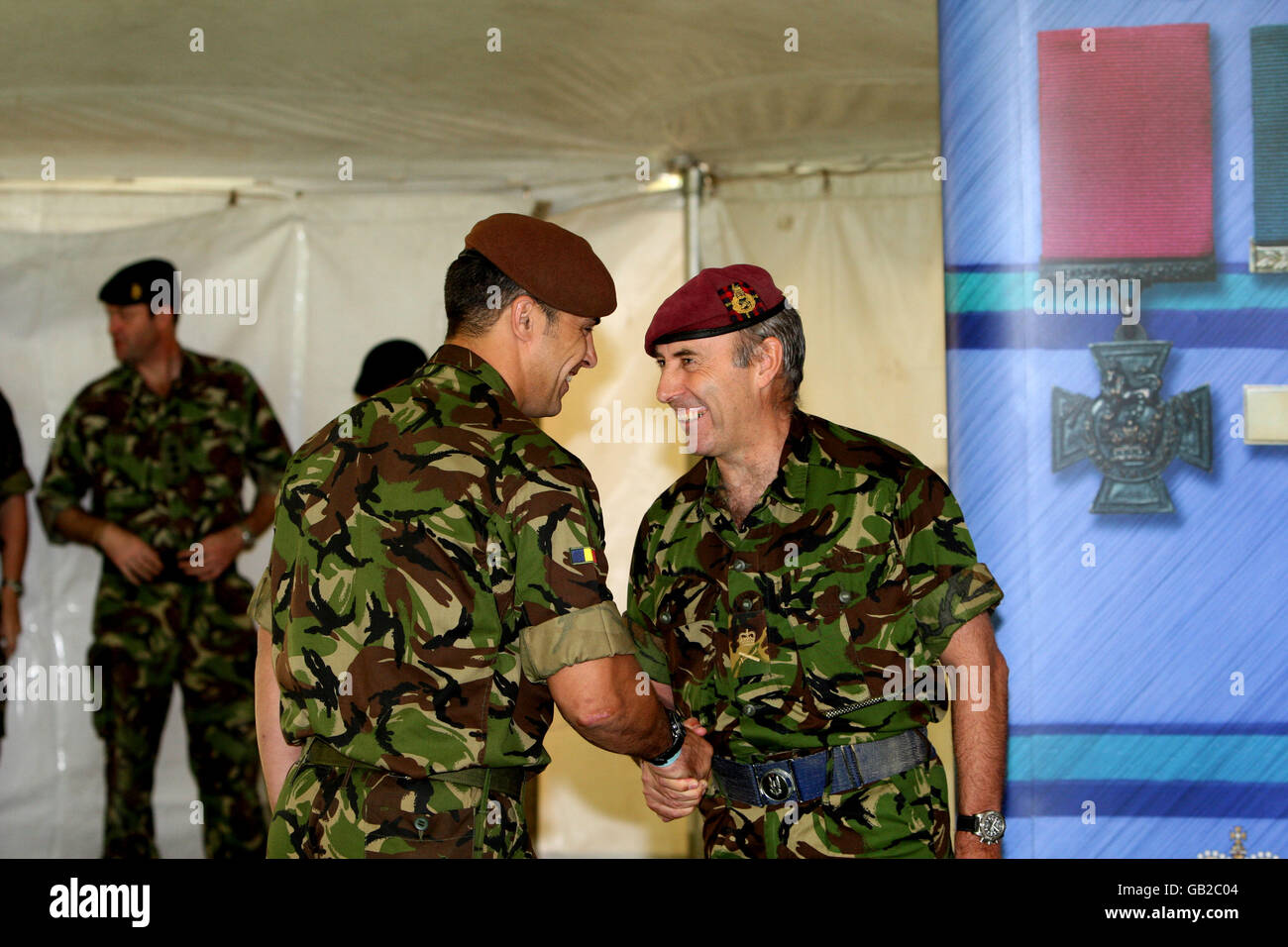 Corporal Richard Street of the Corps of Royal Electrical and Mechanical ...