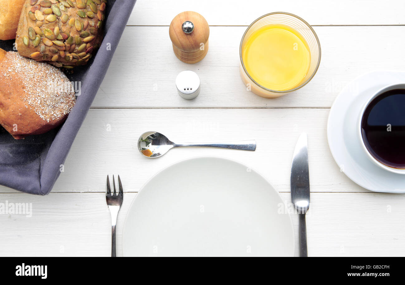 Eat breakfast table hi-res stock photography and images - Alamy