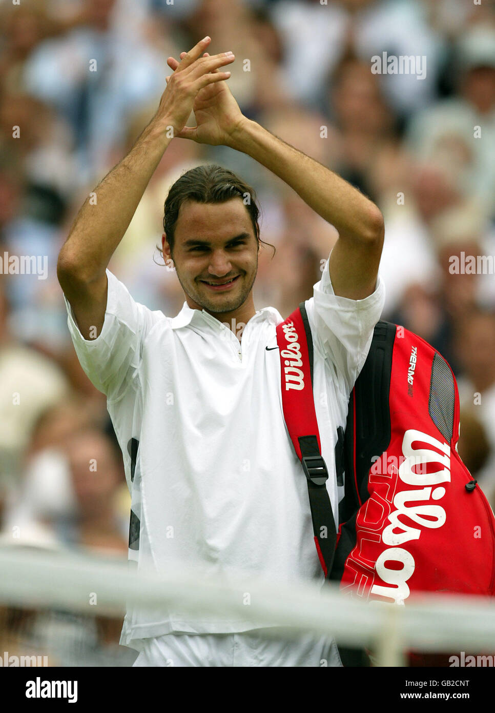 Tennis wimbledon 2003 semi final hi-res stock photography and images ...