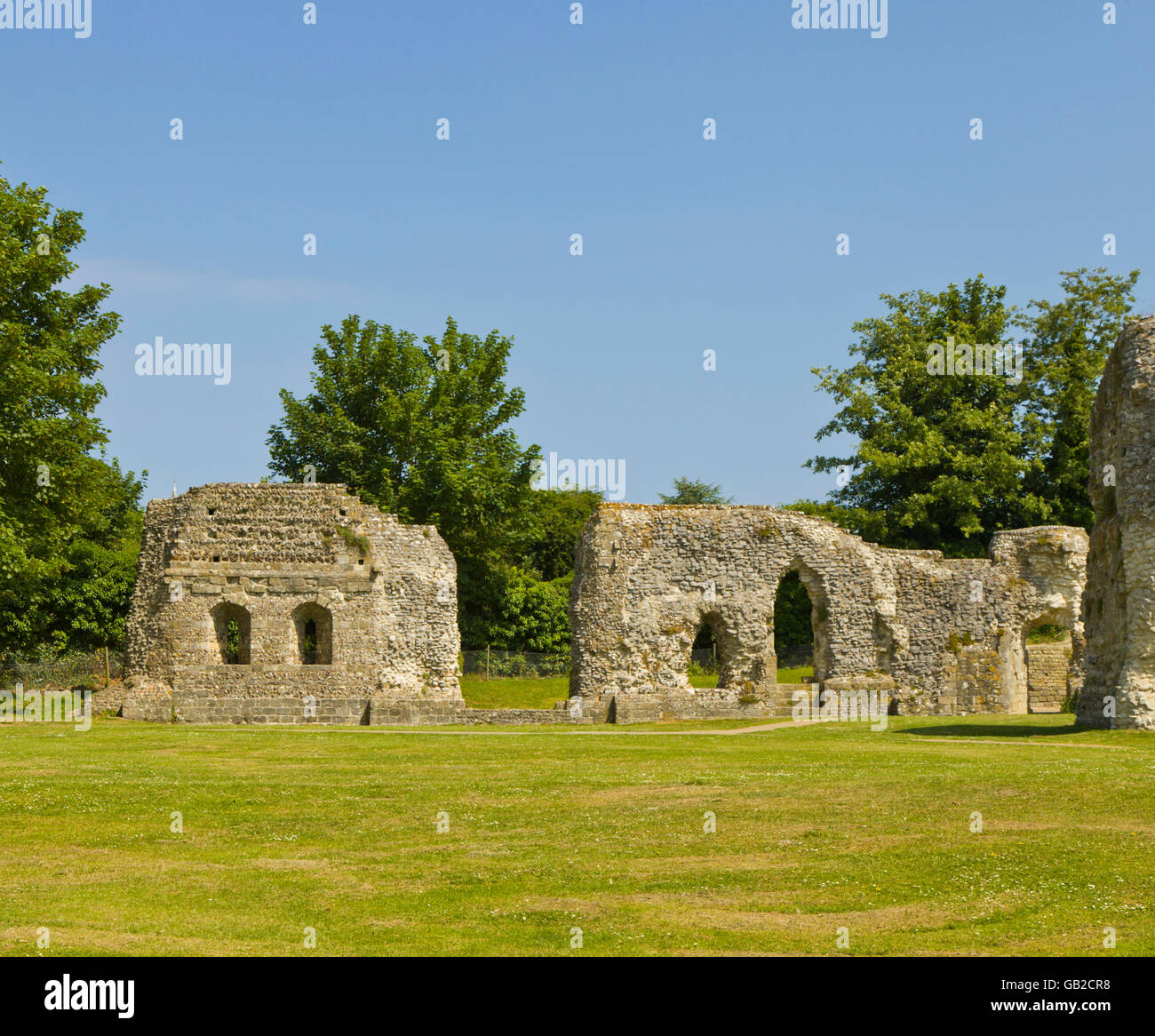 Lewes Priory ,a ruined medieval Cluniac priory in Southover, East ...