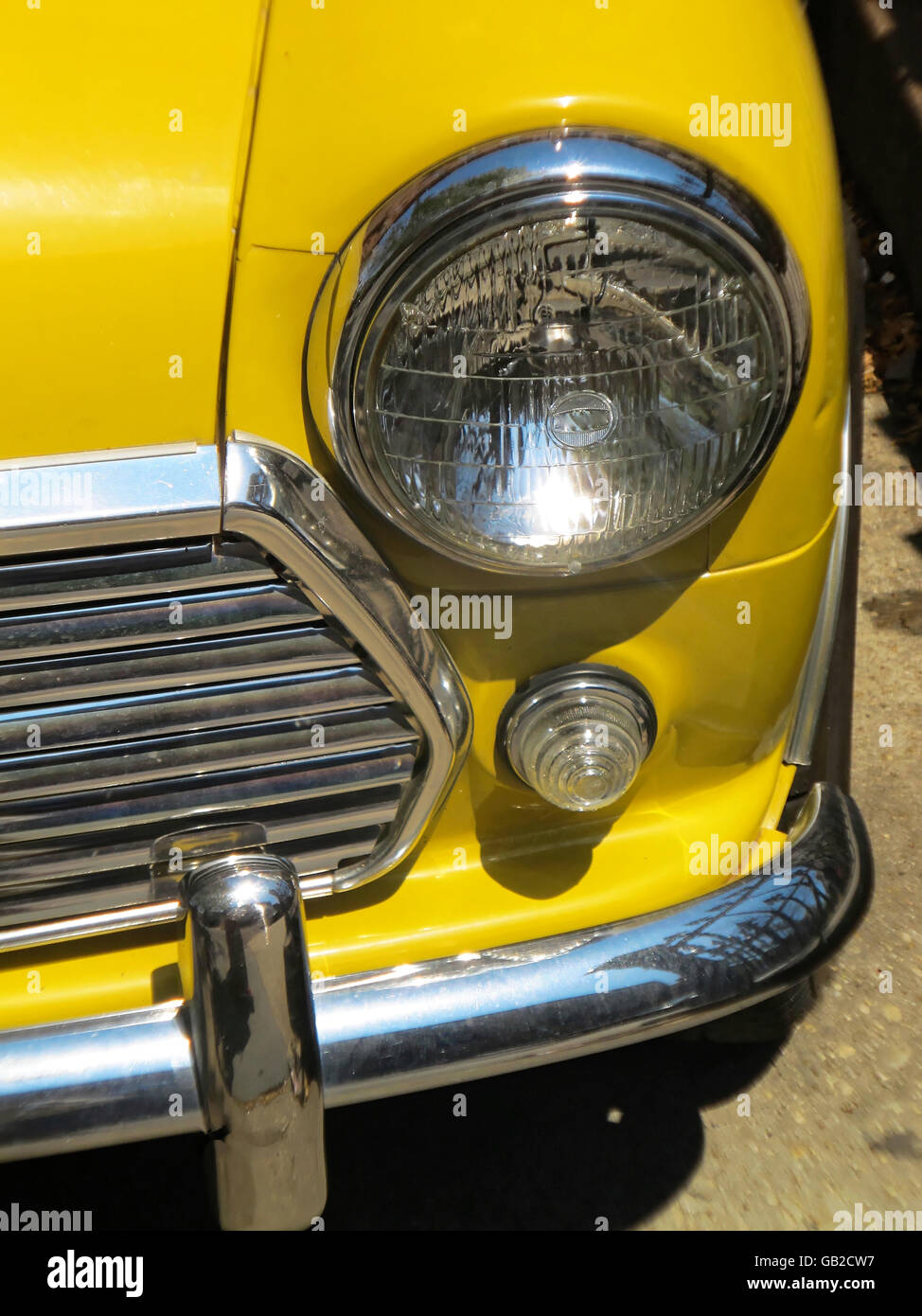Yellow mini car hi-res stock photography and images - Alamy